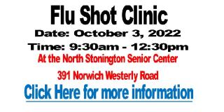 Flu Shot Clinic 2022 | North Stonington CT